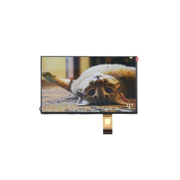 Quality 1024x600 Resolution IPS TFT Panel 500nits LVDS Screen 9 Inch for sale