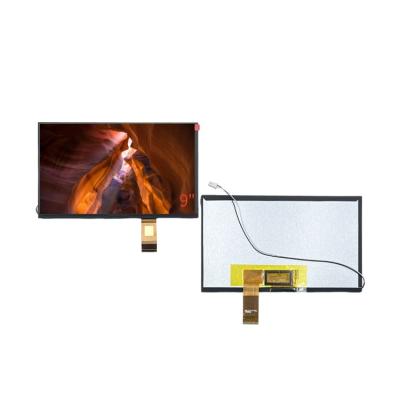 China 9 Inch IPS TFT LCD Display 1024x600 Resolution LVDS Interface Display 500nits for sale