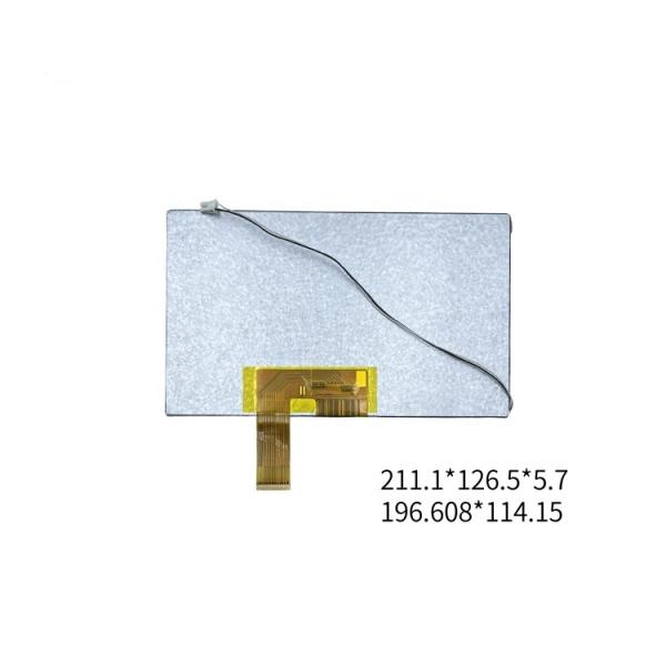 Quality 1024x600 Resolution IPS TFT Panel 500nits LVDS Screen 9 Inch for sale
