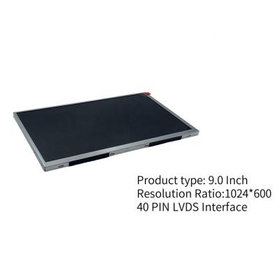 China 500nits IPS LCD Display 9 Inch LVDS Display 1024x600 Resolution for sale