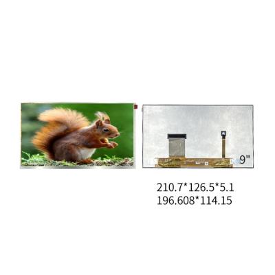 China 500nits IPS LCD Display 9 Inch LVDS Display 1024x600 Resolution for sale