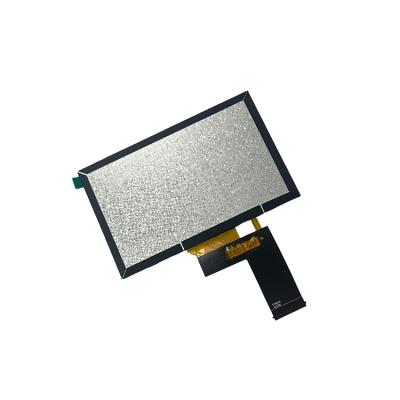 China 5 Inch TFT LCD Display 800x480 LVDS Interface 1000cd/m2 for sale