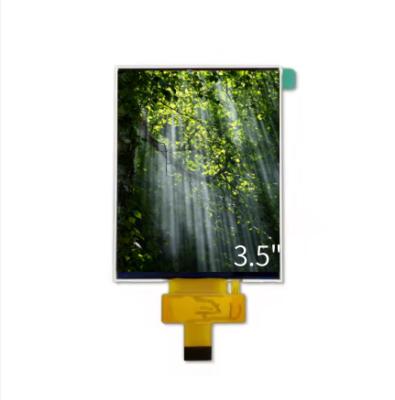 China TTL IPS Panel Display 300 Nits Touch Screen LCD Display 3.5 Inch for sale