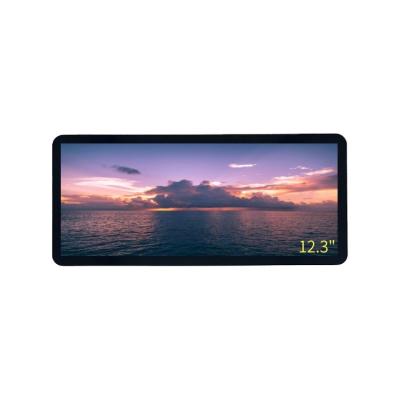 China 12.3 Inch HD TFT LCD Display 1920x720 Resolution IPS Screen 1000nits for sale