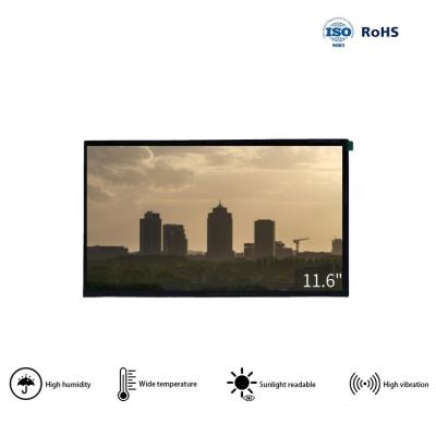 China EDP HD TFT LCD Display 11.6 Inch Industrial TFT Displays 1920x1080 Resolution for sale