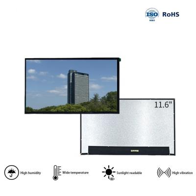 China EDP HD TFT LCD Display 11.6 Inch Industrial TFT Displays 1920x1080 Resolution for sale