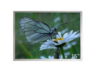 China 15 Inch TFT LCD Panel LVDS IPS Touch Screen 1024x768 Resolution for sale