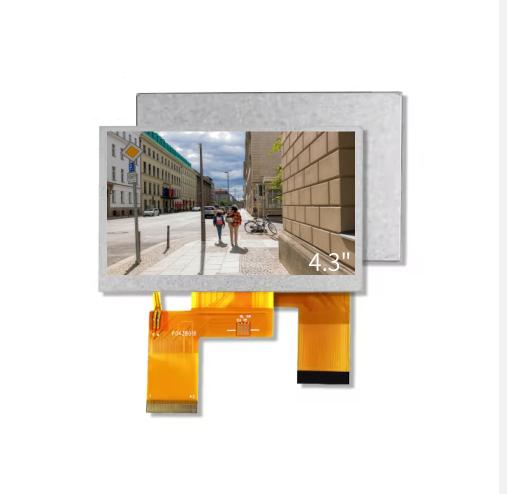 Quality 800x480 Resolution TFT LCD Modules 4.3 Inch LCD Display Module Anti Glare for sale