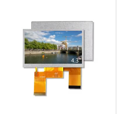 China 800x480 Resolution TFT LCD Modules 4.3 Inch LCD Display Module Anti Glare for sale