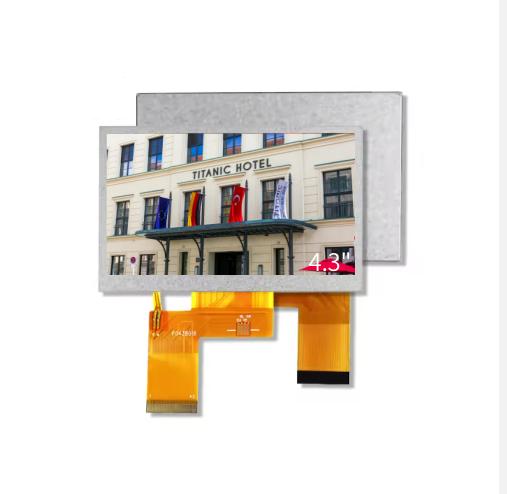 Quality 800x480 Resolution TFT LCD Modules 4.3 Inch LCD Display Module Anti Glare for sale