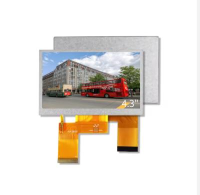 China 4.3 Inch TFT LCD Modules Wide Viewing Angle RGB LCD Display 800x480 for sale