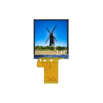 China 128x128 Square LCD Panel SPI Interface Wearable Touch Screen 1.44 Inch for sale