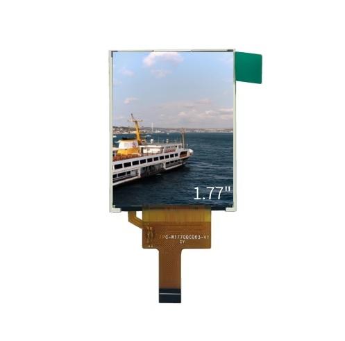 Quality 1.77 Inch Micro TFT Display 128x160 Resolution TFT LCD Display With SPI for sale