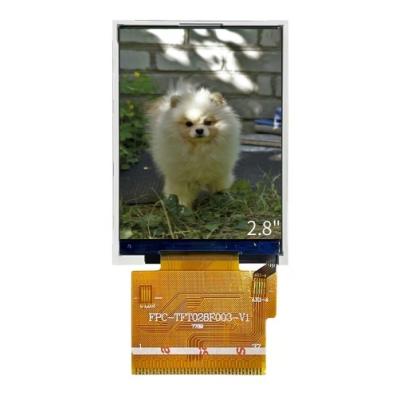 China 2.8 Inch TFT LCD Display 240x320 Resolution with MCU Interface for sale