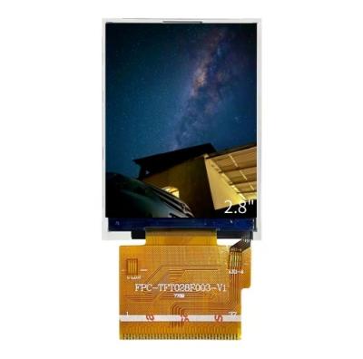 China 2.8 Inch TFT LCD Display 240x320 Resolution with MCU Interface for sale