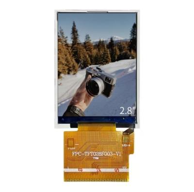 240x320 Resolution Mini TFT Display 2.8 Inch TFT Display Panel With MCU Interface