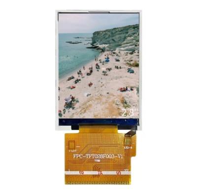 China 240x320 Resolution TFT LCD Display 2.8 Inch MCU Interface Display Compact for sale