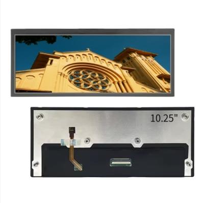 China 10.25 Inch IPS LCD Display 1920x720 Resolution HD Display Screen With LVDS Interface for sale