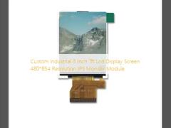 Custom Industrial 3 Inch  Tft Lcd Display Screen 480*854 Resolution IPS Monitor Module