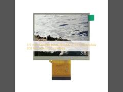 300 Nits TFT LCD Modules 3.5 Inch LCD Display 320x480 Resolution With MCU Interface