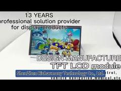 8 Inch TFT LCD Modules Compact TFT Display Module 1280x720 Resolution With LVDS Interface