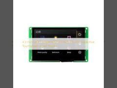 4.3 Inch UART LCD Display Precise IPS Capacitive Touchscreen 480*272