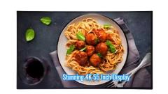 55 Inch 4K LCD TV Display 1.07 Billion Colors