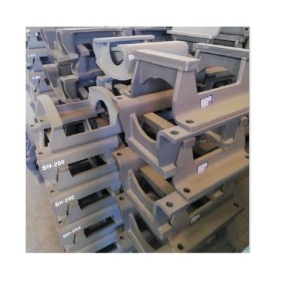 China Doosan Daewoo DH130 150-7 Chain Chain Guard Frame Chain Rail Protector Imitation Original Chain Guard Excavator Accessor for sale