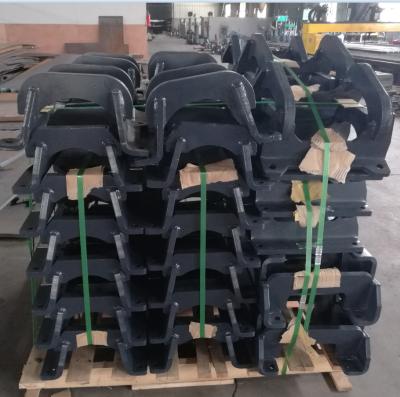 China Doosan Daewoo DH130 150-7 Chain Chain Guard Frame Chain Rail Protector Imitation Original Chain Guard Excavator Accessor for sale