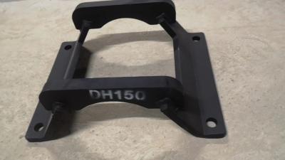 China Doosan Daewoo DH130 150-7 Chain Chain Guard Frame Chain Rail Protector Imitation Original Chain Guard Excavator Accessor for sale