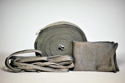 fibras metálicas del grueso 1000g/M2 de 0.9m m en la ropa resistente a la corrosión