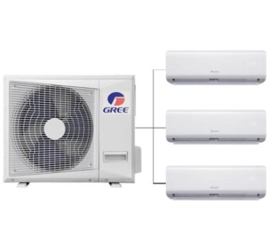 China 1.5 Ton 2HP 18000Btu Split System AC Unit Indoor Electric Fireplace Outdoor Installation Freestanding for sale