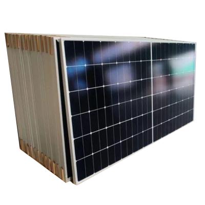 China Full Black Solar Panels Manufacturer 500W 550W Solar Panel Price for sale