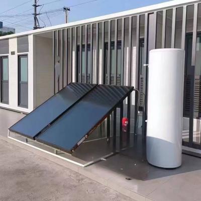 China 300 L Split Titanium Flat Plate Solar Collector with Stainless Steel Frame for sale