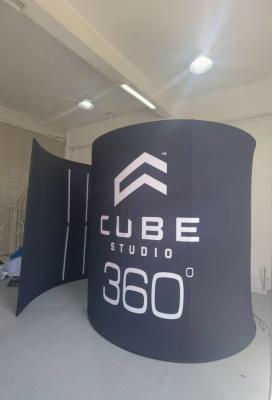 中国 カラフルな光のパーティー ウェディング イベント 360 写真ブースの背景 販売のため