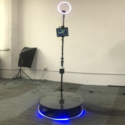 Cina Rotazione automatica da 360 gradi della macchina fotografica della cabina senza fili della foto per l'affare di nozze in vendita