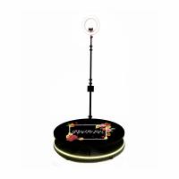 China Revolve Adjustable 360 Photo Booth Machine 100cm Automatic Slow Motion for sale
