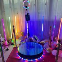 China LED Revolve 360 Booth Ring Light Automatic Video 360 Photo Booth for sale