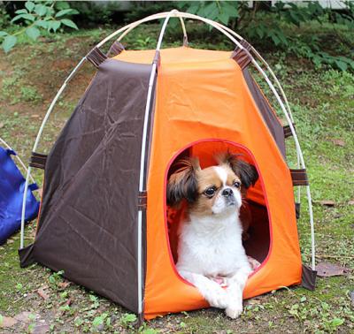 China Outdoor sun protection small and medium-sized dog pet nest, special kennel cat litter puppy tent wholesale, spot for sale