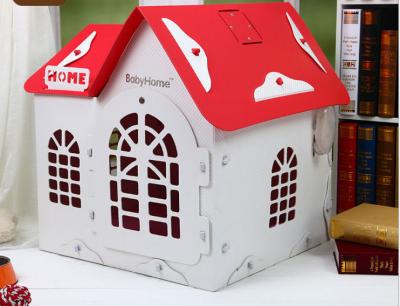 China Summer Pet 022 Removable Deluxe Bungalow Villa, Teddy Dog Breathable Dog House Wholesale Color: Pink, White Red, Rice for sale