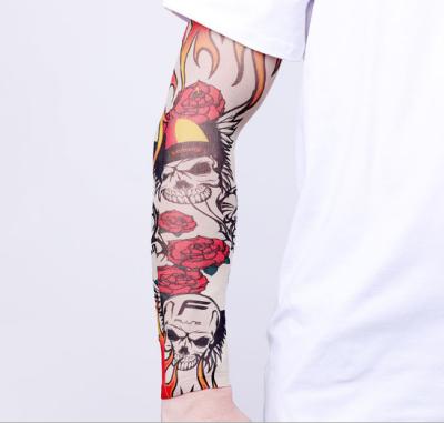 China Tattooing Tattoo Sleeve,Summer Sun Cuff, Tattoo, Pattern, Personality Fashion Tattoo;Fabric: nylon 92%,Size: length 35cm for sale