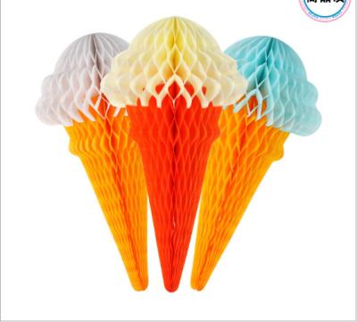 China Paper Honeycomb, Beehive, Pineapple, Paper Crafts, Hotel Lobby Scene Decoration, Event Celebration Ornaments for sale