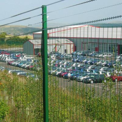 中国 電子警報システムが付いている高い安全性の網4.5mmの緑の反上昇の塀 販売のため