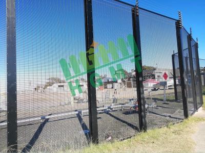 中国 358反上昇の防御フェンスの黒色火薬の上塗を施してあるクリア ビュー 販売のため