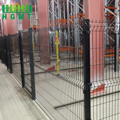 Galvanizado 50x150mm alambre de hierro malla de cerca protección de bosques panel de flexión 3d