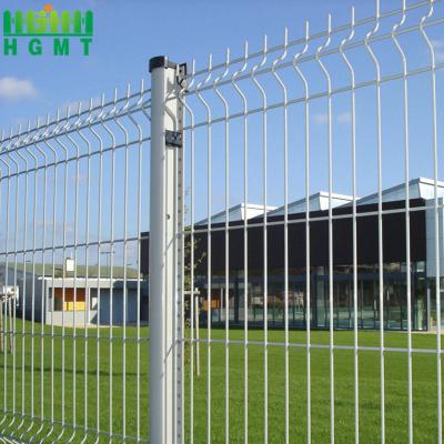 Industrial Alta seguridad Decorativo Revestido en polvo de hierro a prueba de óxido malla soldada Cercas 3D