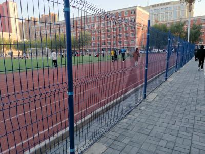 China El PVC de acero galvanizado de alta calidad del metal cubrió la granja curvada de doblez del jardín de 3d V soldó con autógena el alambre Mesh Panel Fencing en venta