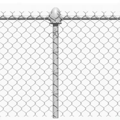 China Gepersonaliseerde zeshoekige diamant Pvc bedekte cycloon ijzeren draad mesh metaal netten paneel gegalvaniseerde industrie keten schakel hek for sale