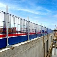China Adjustable Traditional Edge Protection Barrier For Multi-Level Platforms for sale
