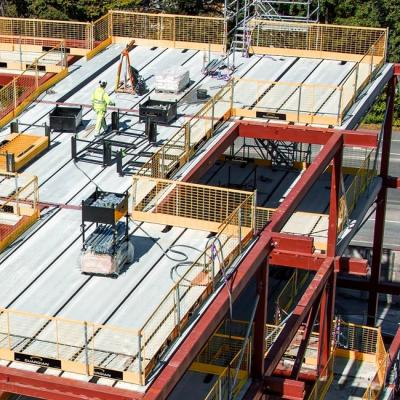 China Barrera de protección de borde de doble carril con barras estabilizadoras de envergadura media en venta